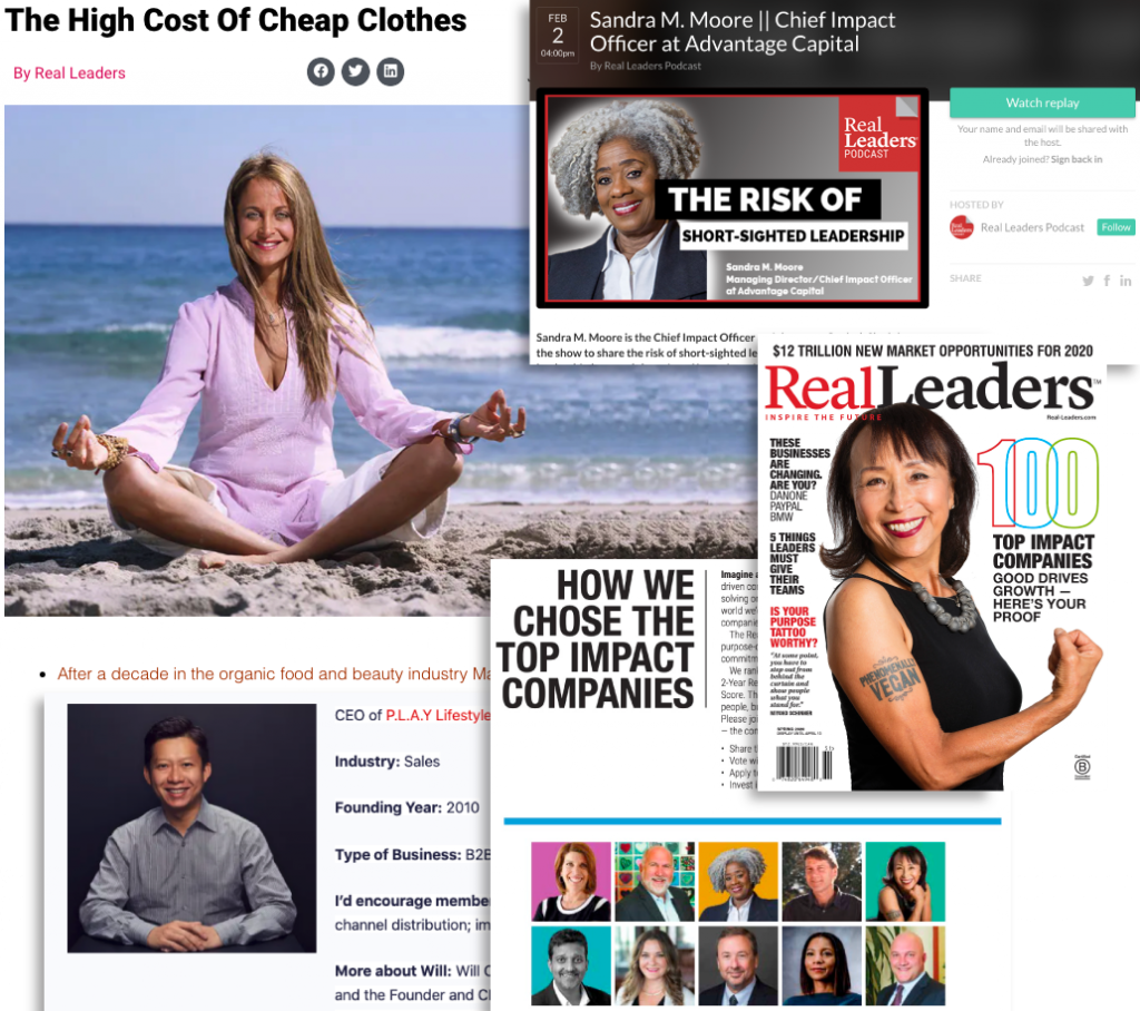 Real Leaders Annual Subscription – Real Leaders Members